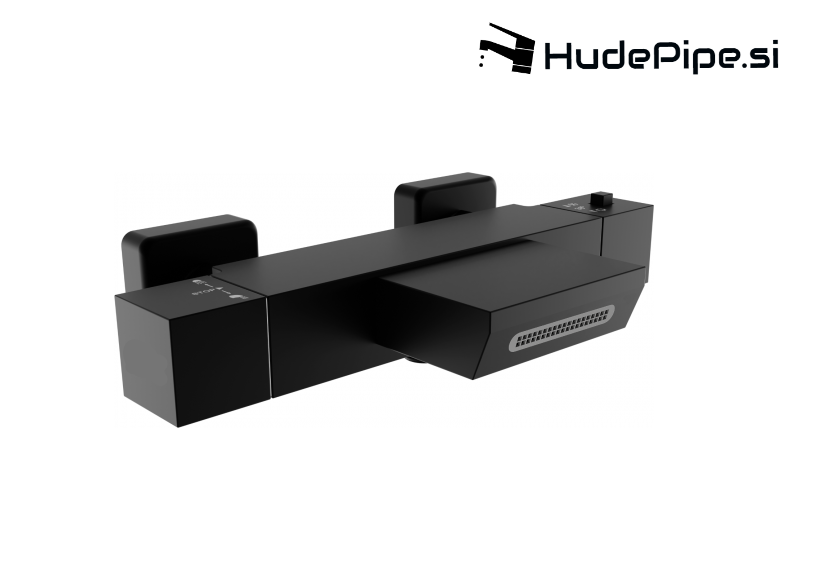 Kopalniška pipa - armatura za kad ali tuš Moderna termostatska armatura